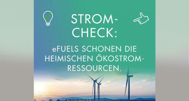eFuels schonen die heimischen Ökostrom-Ressourcen - eFuels Forum