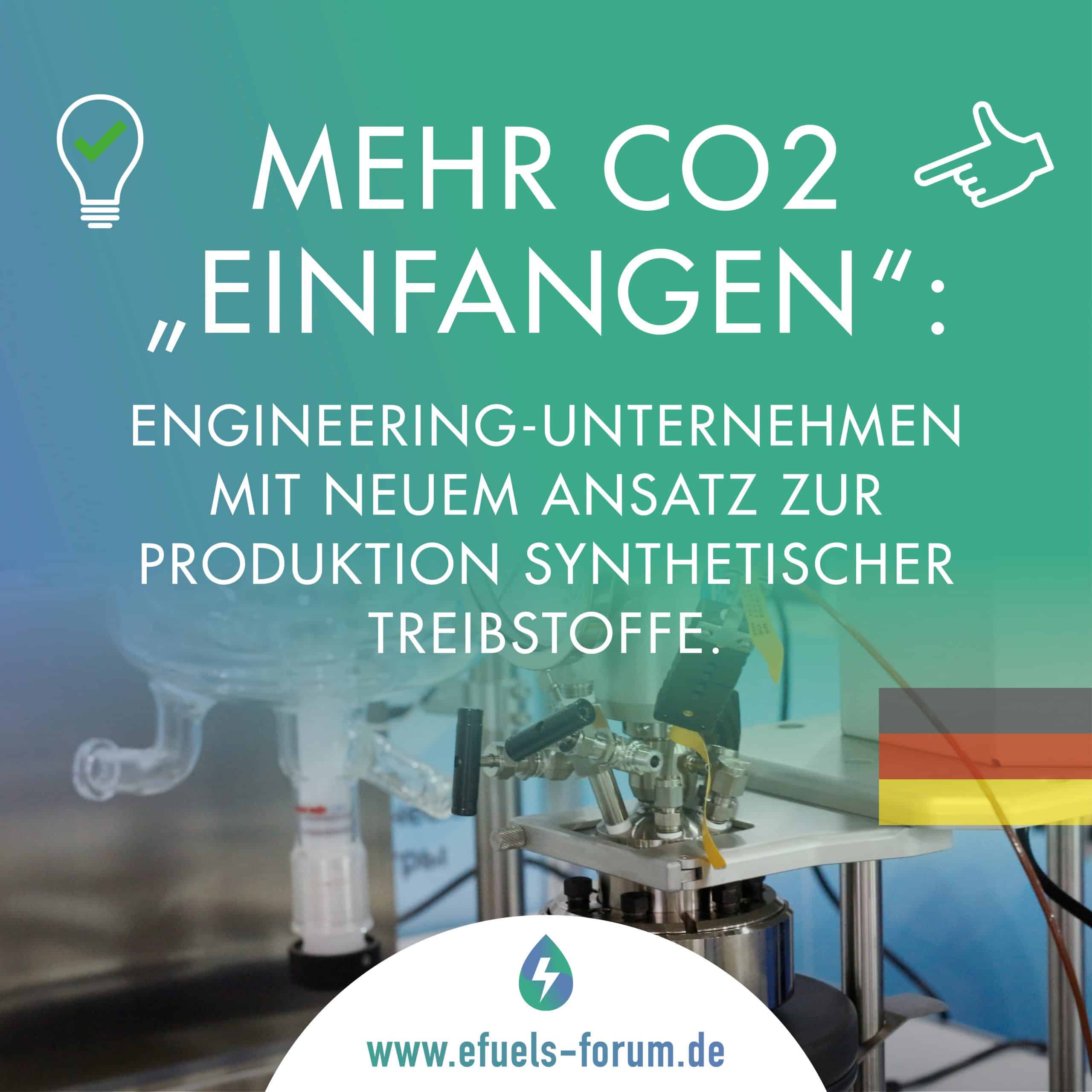 Engineering company presents new approach to the production of eFuels ...