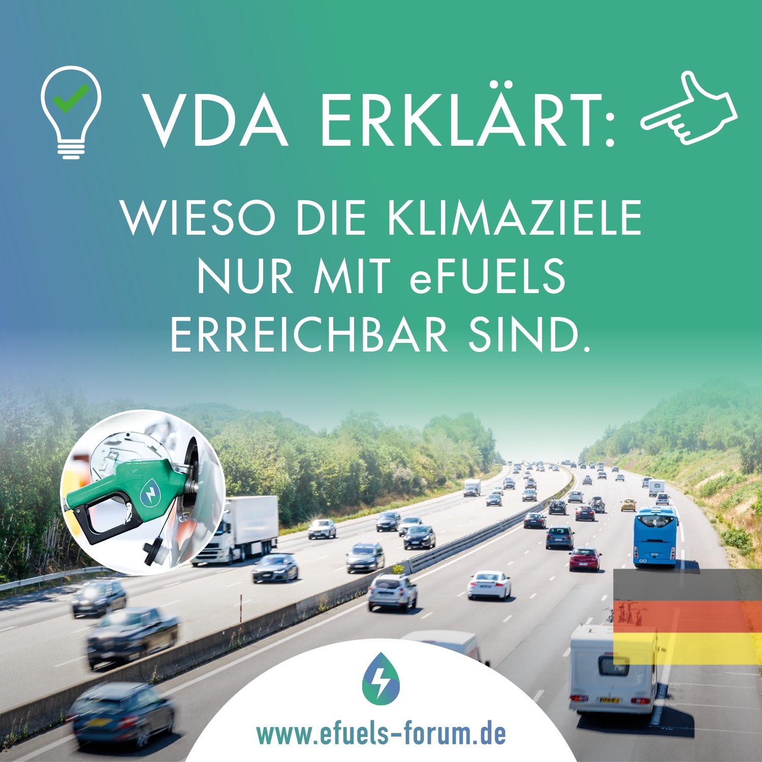 VDA: eFuels unverzichtbar zur Erreichung der Klimaziele!