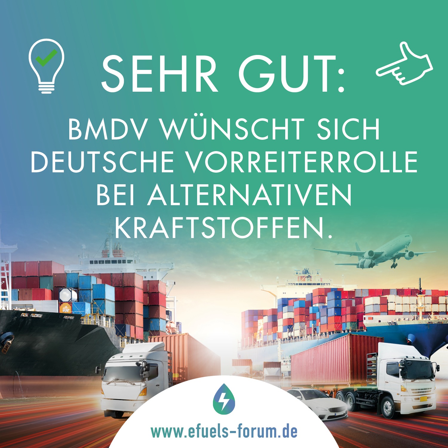 Alternative fuels: BMDV focuses on eFuels & HVO